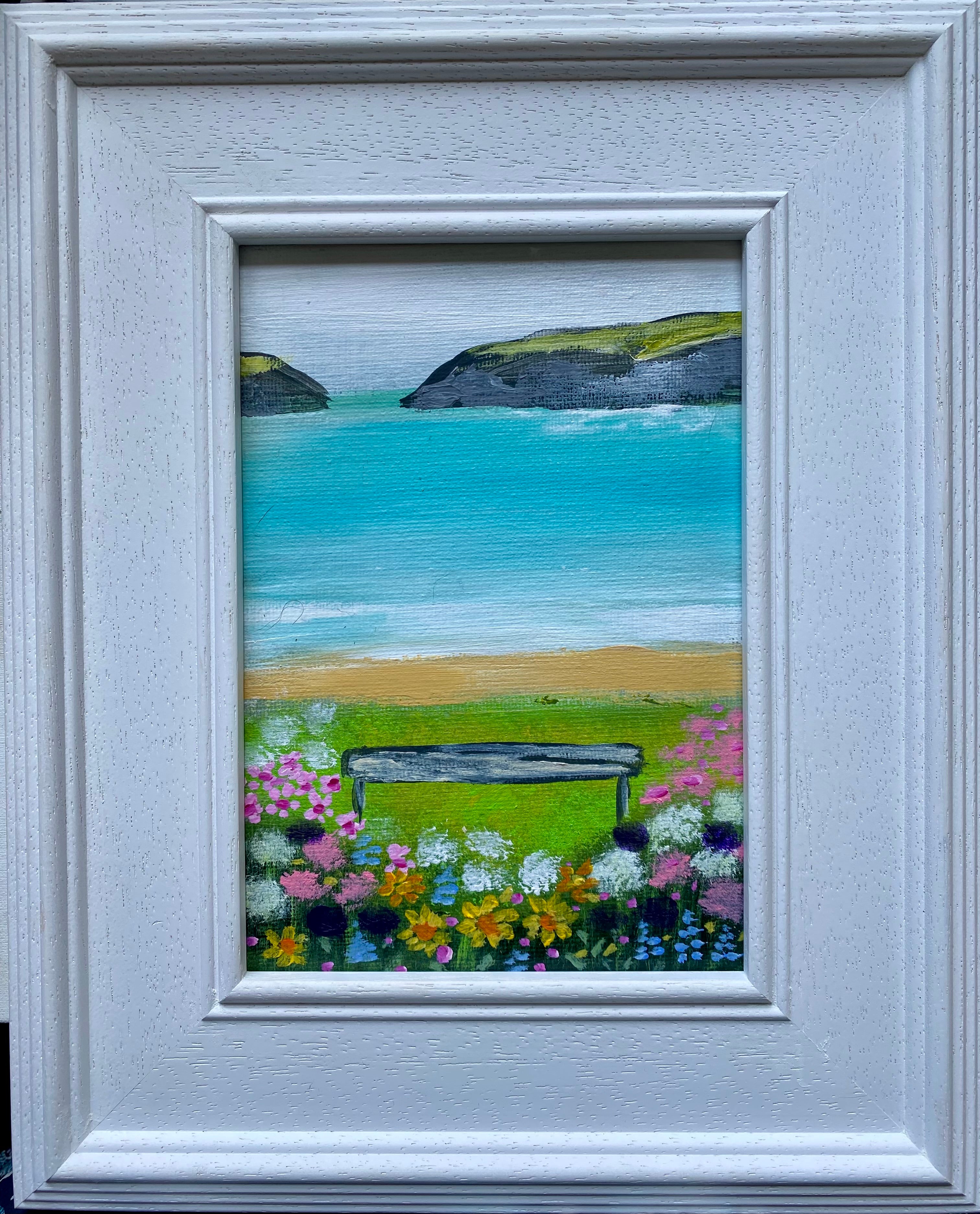 A Welcome Bench ( personalised painting opportunity) – Louise Rawlings Art