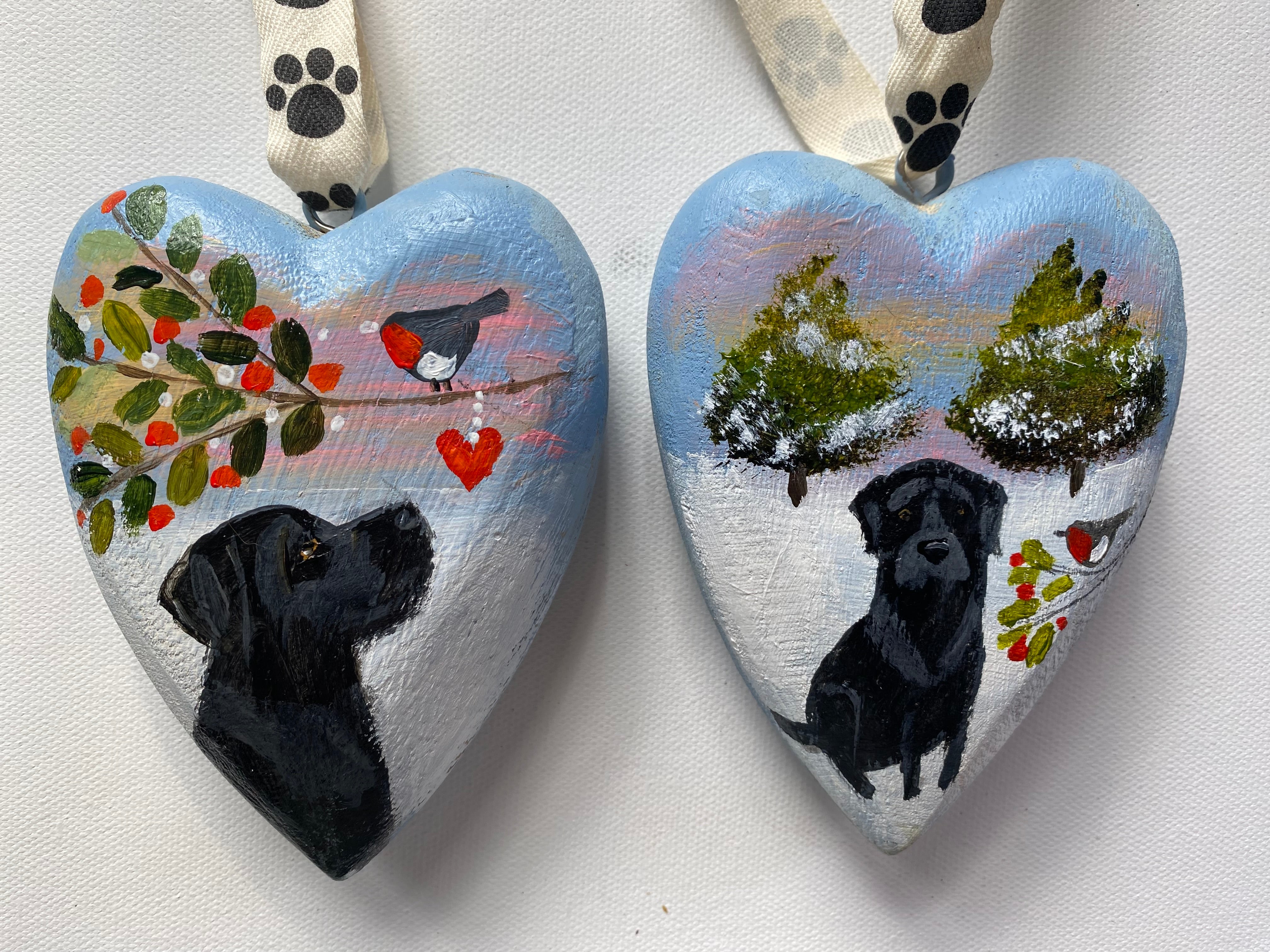 Lab Wooden Hangers – Louise Rawlings Art